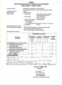 Creating Your Animated Stories With Plotagon: Implementation of Project-Based Learning,in ...